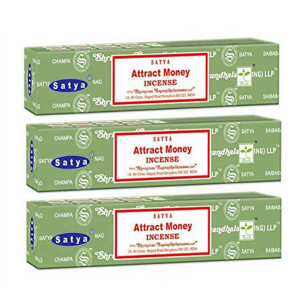 Satya Attract Money Incense Sticks (15g) - Nothing But Scents