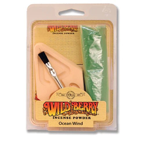 Ocean Wind Incense Powder Burner Set | Wild Berry | Nothingbutscents ...